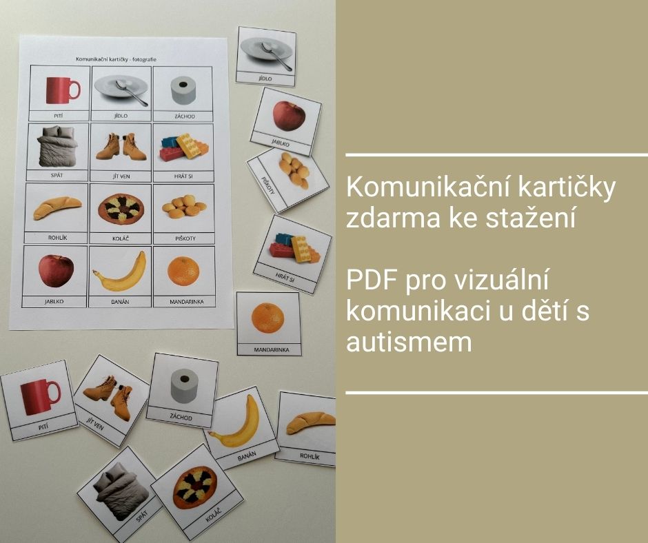 Komunikační kartičky zdarma ke stažení – PDF pro vizuální komunikaci u ...